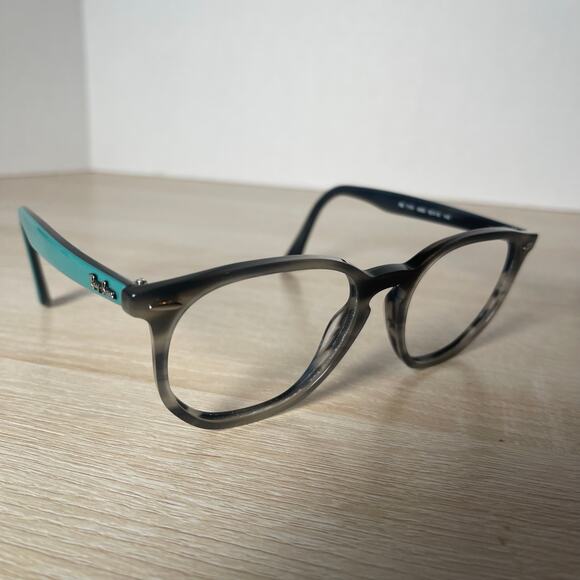 Ray-Ban | Accessories | Rayban Rb751 580 Eyeglasses Gray Striped ...